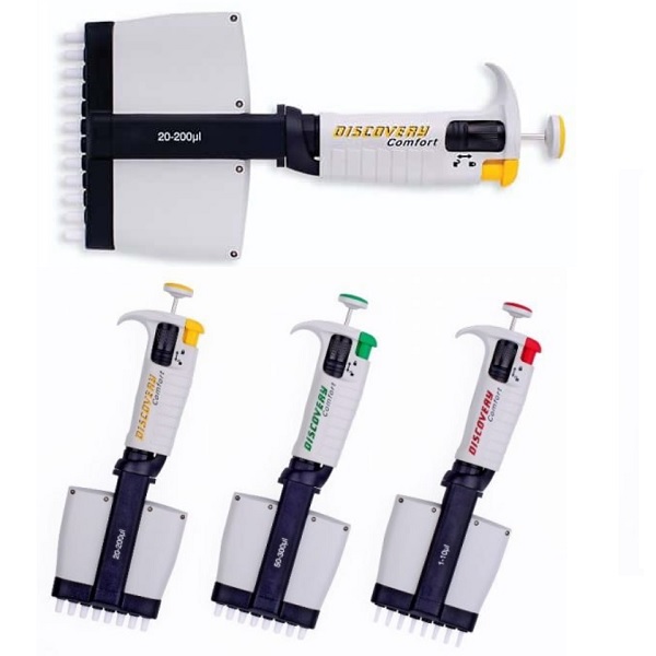 פיפטור מולטי צאנל חדש Multi Channel Pipette - 12 Channels Citrine Solutions