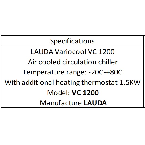 צ´ילר סירקולטור מחמם ומקרר דיגיטלי Chiller Circulator Variocool VC 1200 ...